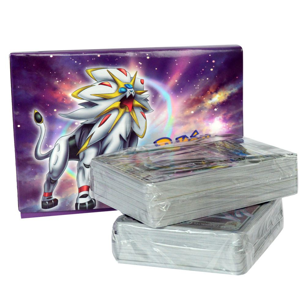 120Pcs Anime Pokemon Cards 120 GX Trainer Holo Flash Trading Cards ...