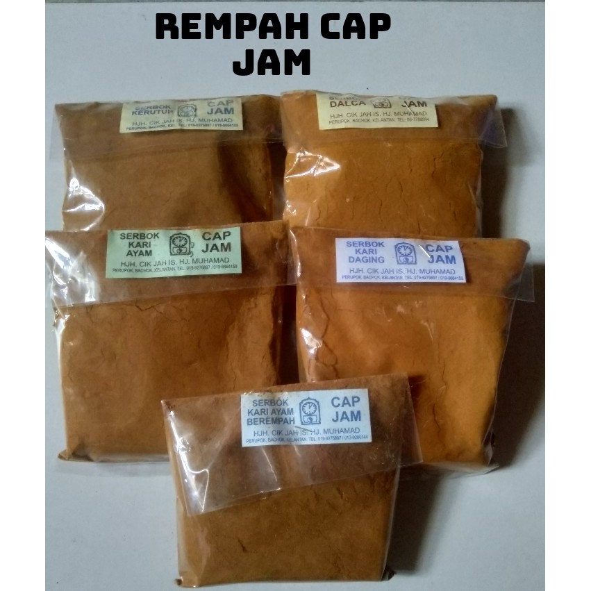 (READY STOCK) Rempah Cap Jam 150g | Shopee Malaysia