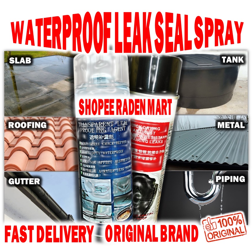 700ML Waterproof Leakage Spray No Leak Spray Flex Seal Repair Spray ...