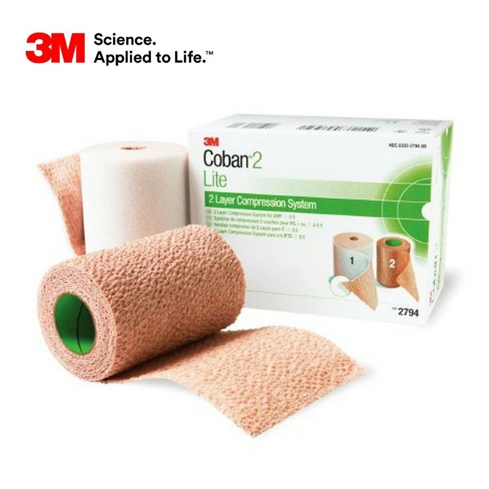3M Coban 2 Layer Lite Compression System 2794 | Shopee Malaysia