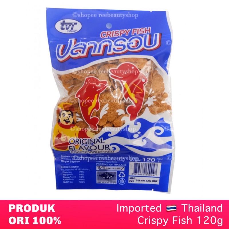 Thailand Sea Snack Original Crispy Fish Rangup | Shopee Malaysia