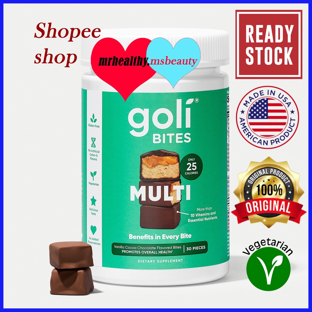 [Exp 2023/12] Goli Multi Bites (milk chocolate vanilla cocoa flavor ...