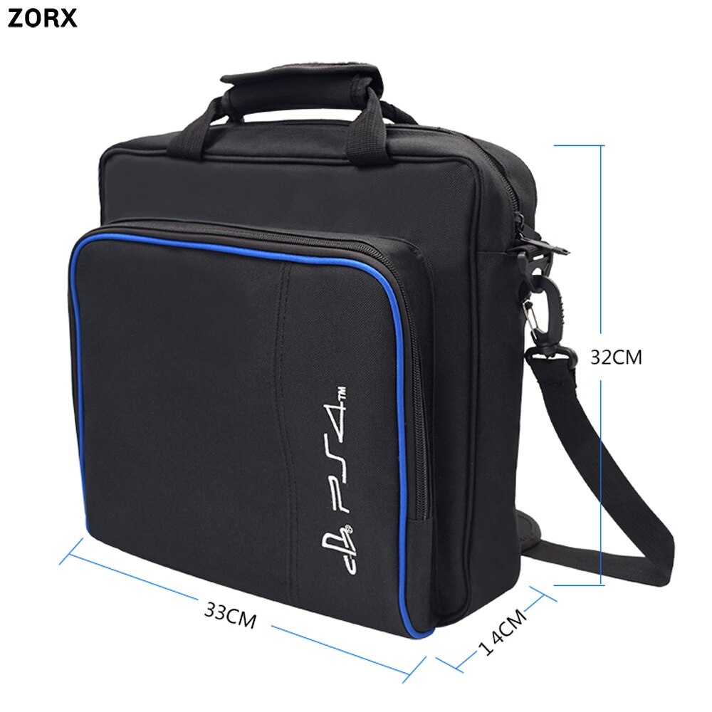 PS4 PRO/PS4 SLIM Game System Bag Canvas Carry Bag Case Protective ...