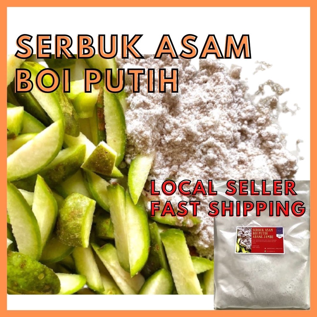 SERBUK ASAM BOI PUTIH PENCICAH ASAMBOI ASAMBOY POWDER SOUR COLEKBUAH ...