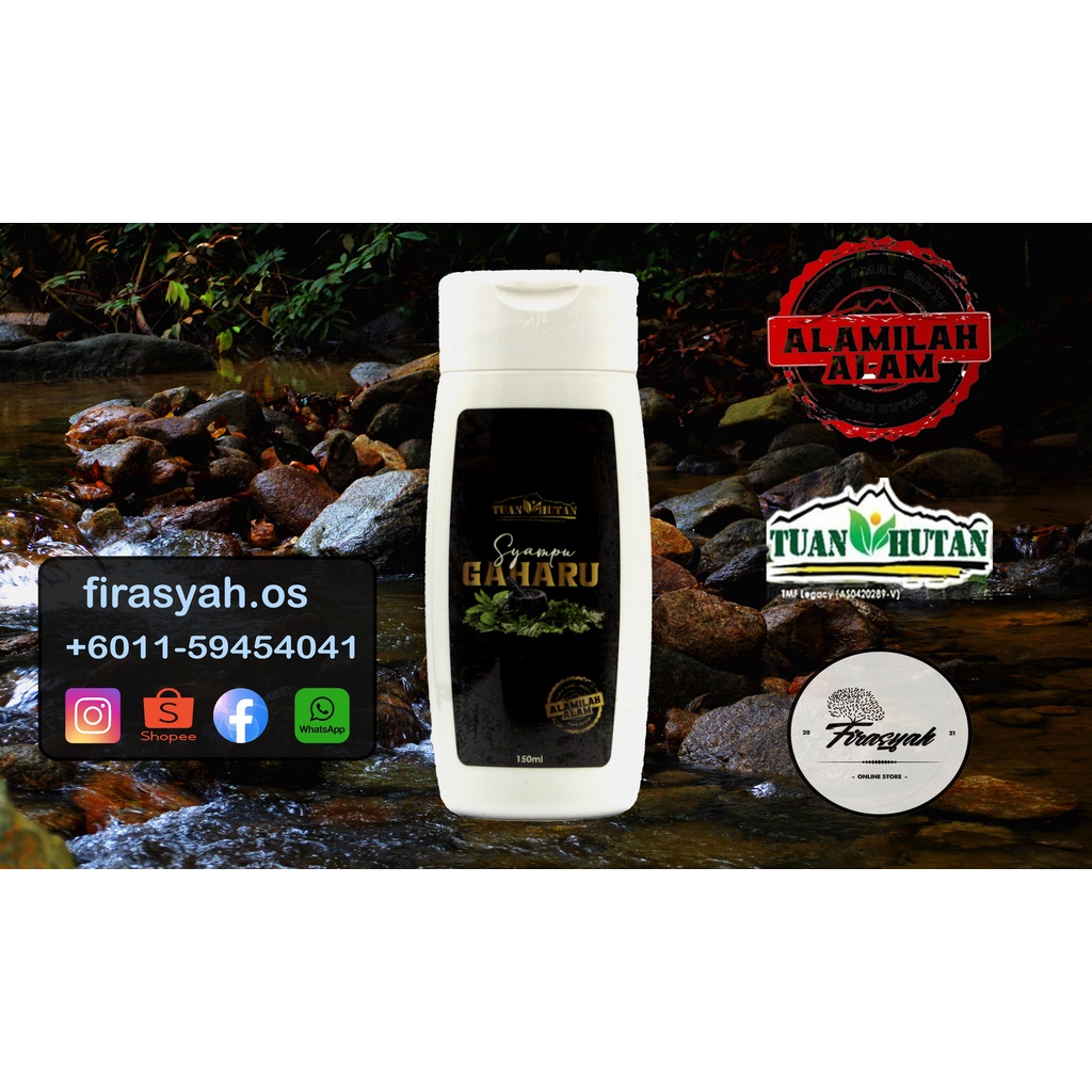 +🔥🔥SYAMPU GAHARU TUAN HUTAN🔥🔥+ FREE GIFT 🎁🎁 | Shopee Malaysia