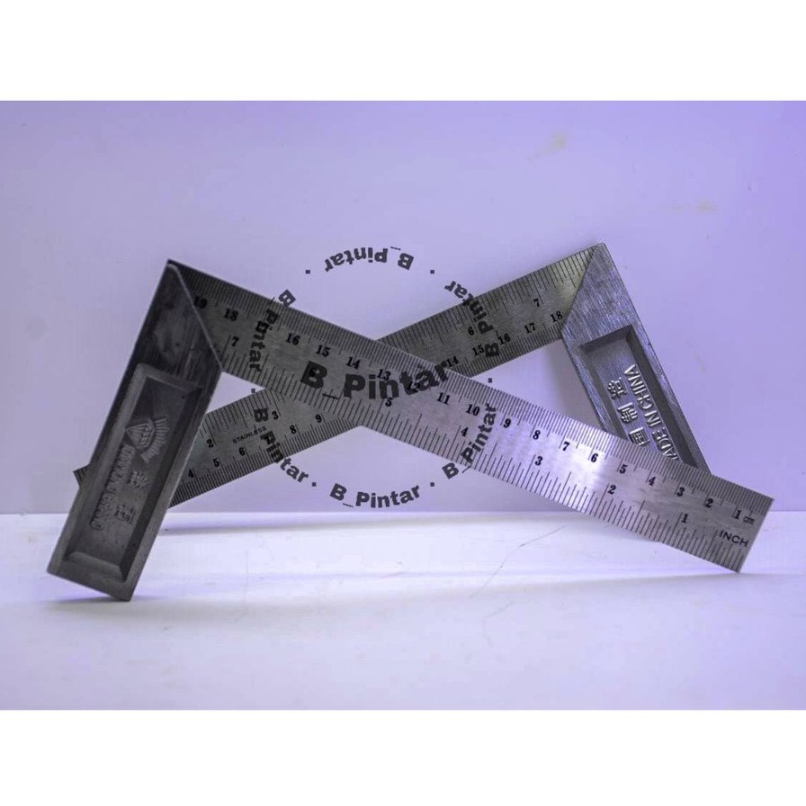 L Shaped metal ruler / L-Ruler / Pembaris besi L | Shopee Malaysia