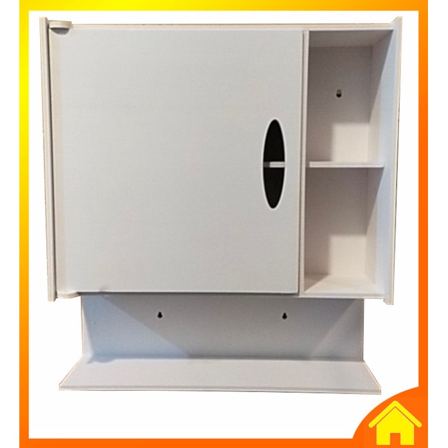[OneHome] Rack Storage Cosmetic Bedroom Bathroom Wall Rak Almari Simpan ...