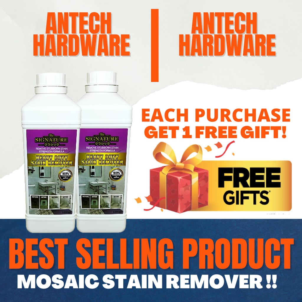 HEAVY DUTY Stain Remover Cement Remover Bathroom Cleaner Floor Stain ...