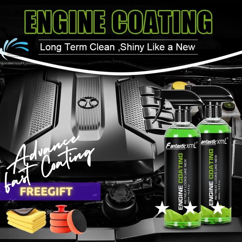 [500ML] Engine Coating Dressing RUST PREVENTION ENGINE COATING Long ...