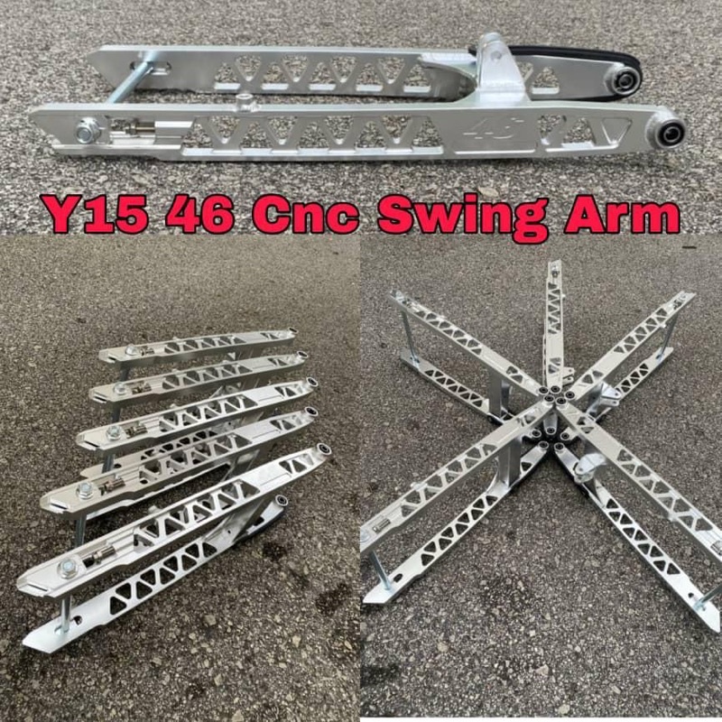 THE DOCTOR 46 CNC ALLOY SWING ARM Y15 Y15ZR ARM ALLOY ALOY CNC TANNKO ...