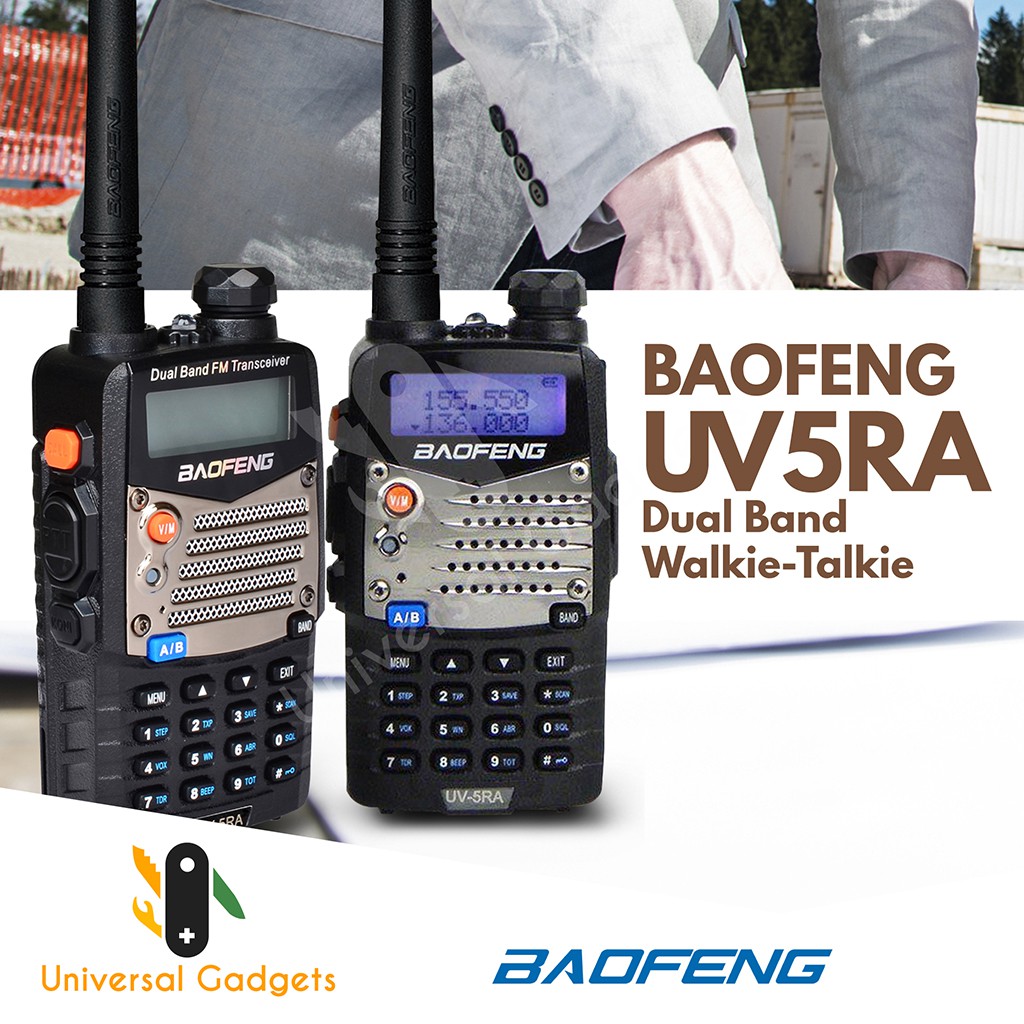 BAOFENG UV5RA Two Way Radio Walkie Talkie | Shopee Malaysia