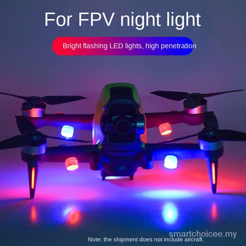 DJI FPV LED Cahaya Malam MAVIC AIR2/PRO/MINI Lampu Amaran Lampu Strob ...