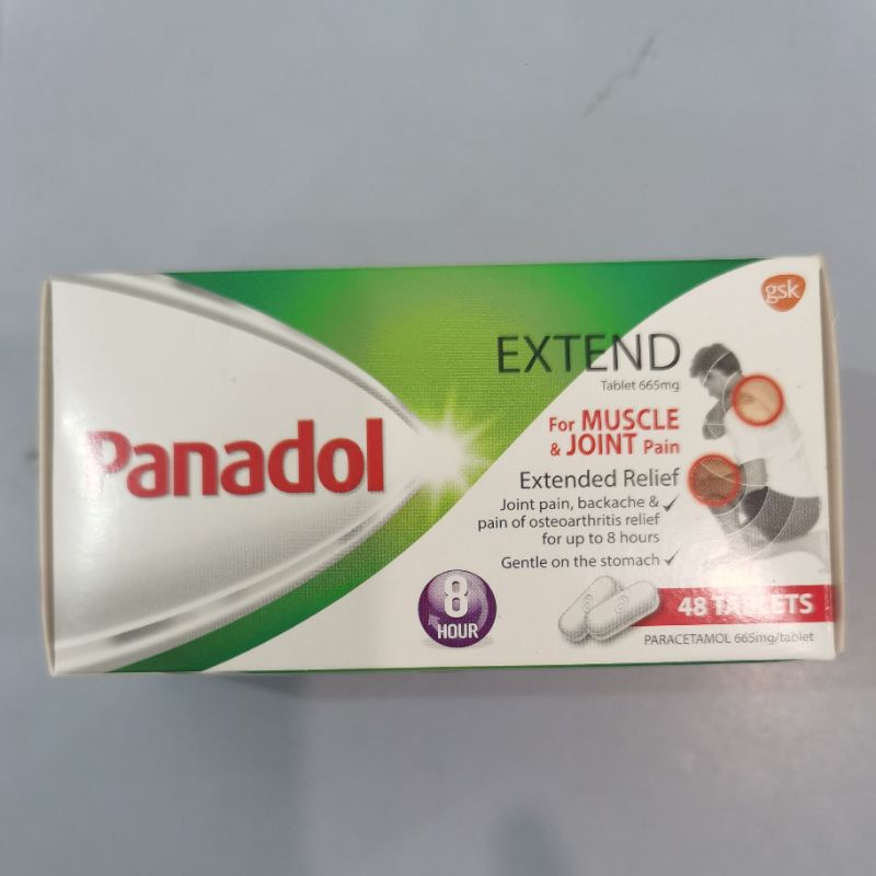 Panadol 48 tablets Extend | Shopee Malaysia