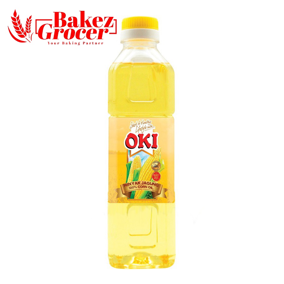 OKI 100% Corn Oil 450g [For Baking] | Shopee Malaysia