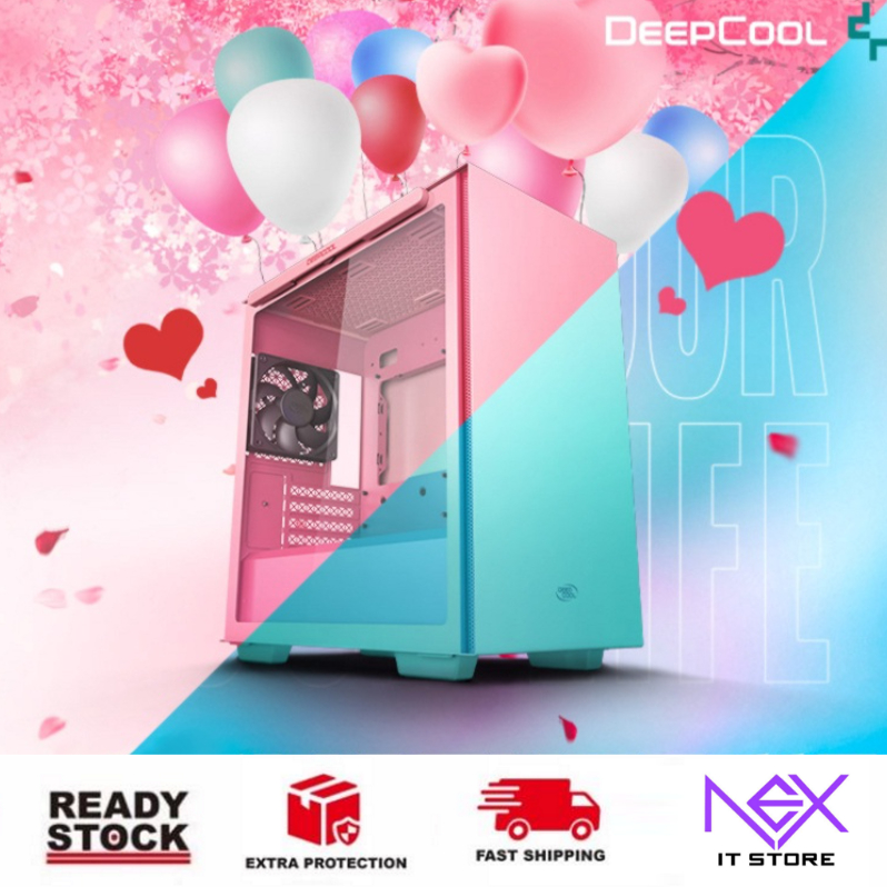 DEEPCOOL MACUBE 110 GREEN/PINK CASING | Shopee Malaysia