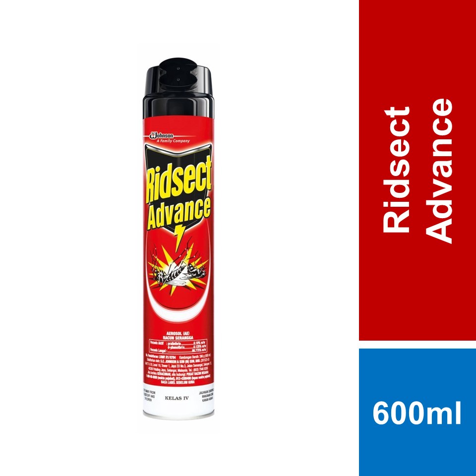 Ridsect Aerosol Advance 600ml | Shopee Malaysia