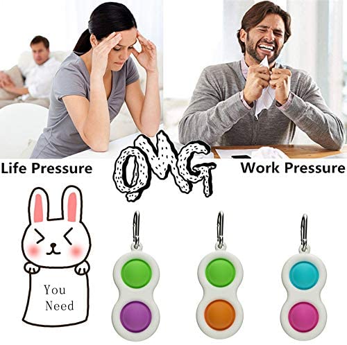 rCpb Fidget Simple Dimple Toy Stress Relief Hand Toys Toys Simpl Dimpl ...