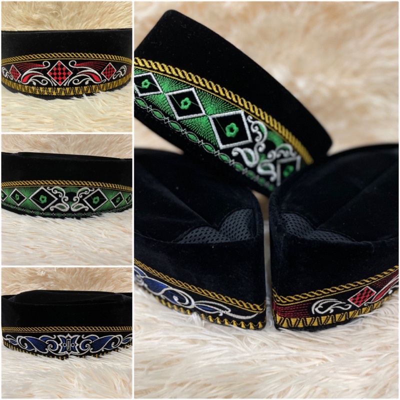 SONGKOK BATIK LIPAT BALDU DESIGN | Shopee Malaysia