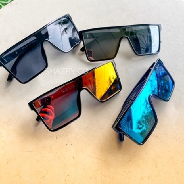 READY STOCK New sunglasses oversize CERMIN MATA CHE TA / SPEC NEELOFA ...