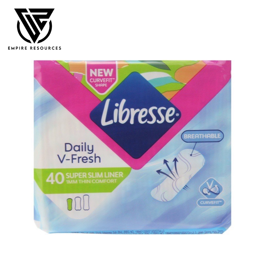 Libresse Super Slim Liner (15.5cm x 40's) | Shopee Malaysia