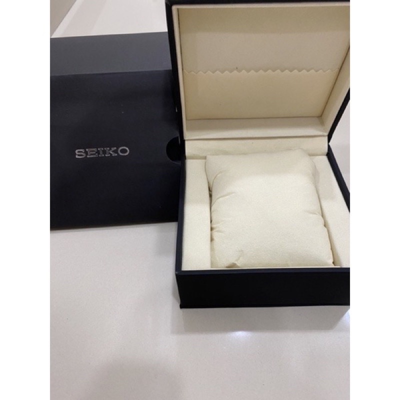 Seiko Box Black Leather Watch Box | Shopee Malaysia