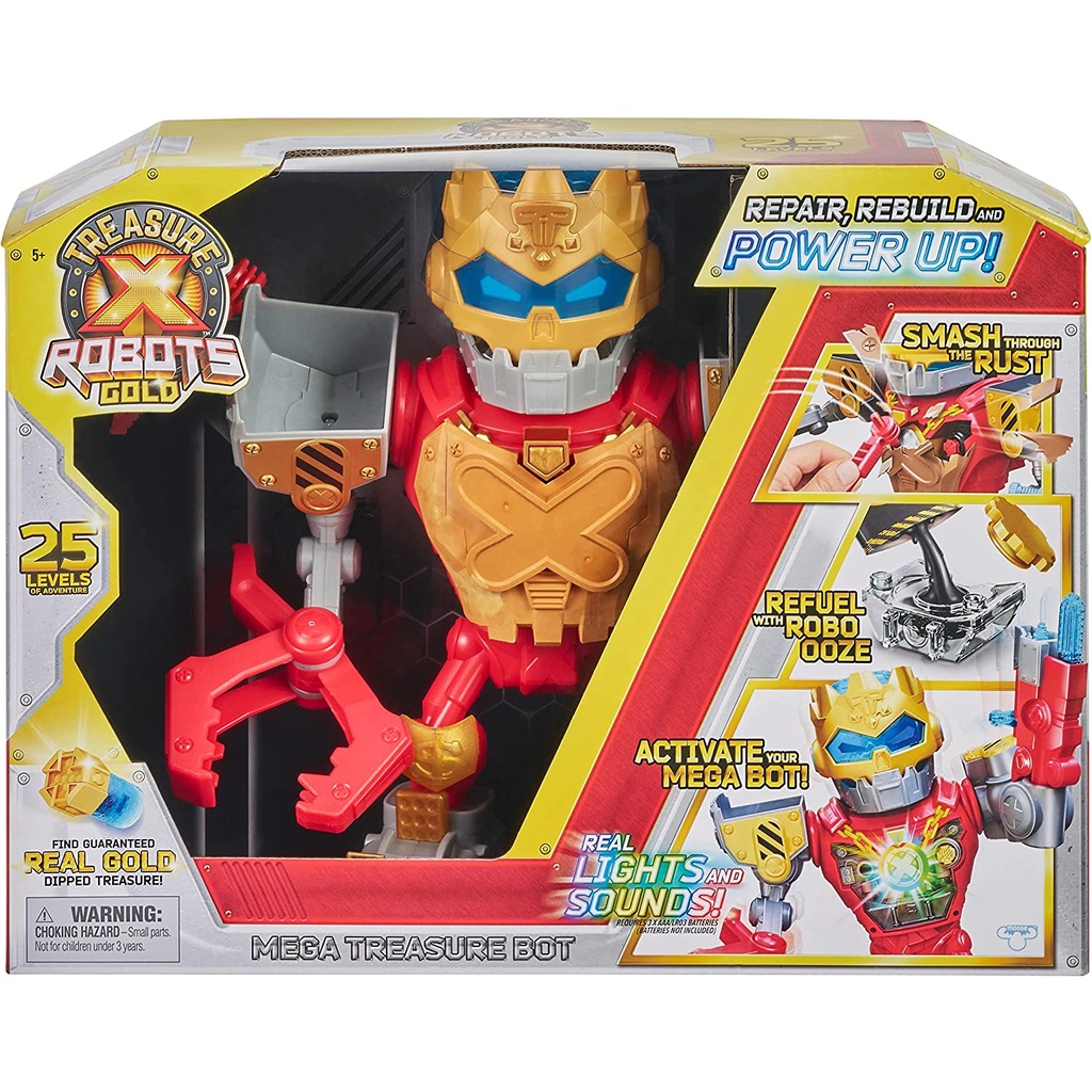 [Preorder] Treasure X Robots Gold - Mega Treasure Bot | Shopee Malaysia