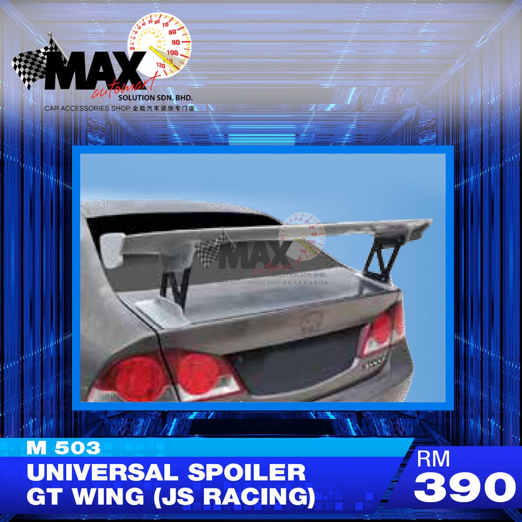 M503 UNIVERSAL SPOILER GT WING JS RACING | Shopee Malaysia