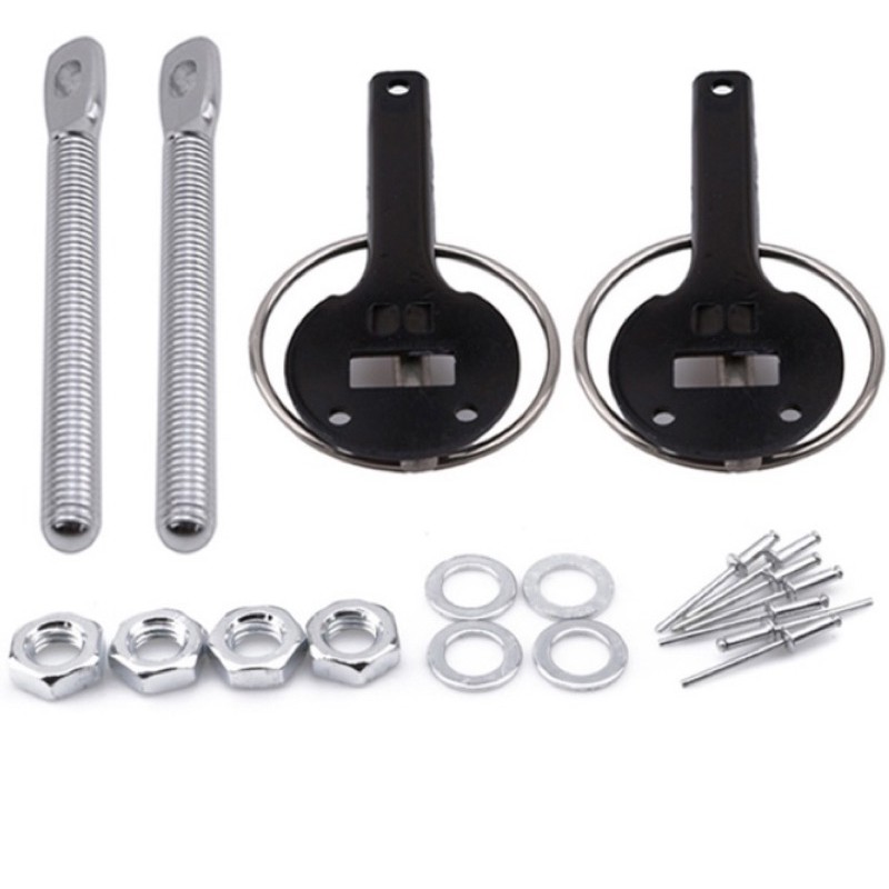 Universal Car Bonnet Hood Pin Lock Car Hood Latch Catch waja wira ...