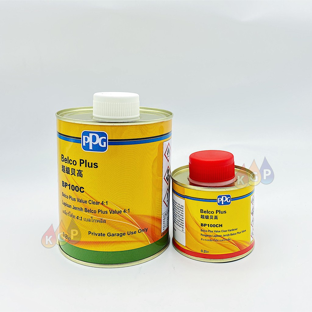 PPG BELCO PLUS BP100C FAST DRY CLEARCOAT | Shopee Malaysia