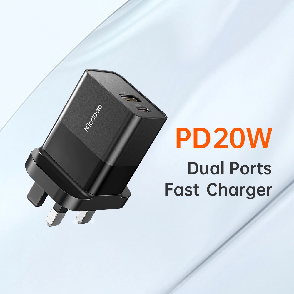 MCDODO CH-1301 20W Fast Charger / PD + QC Super Fast Quick Charging ...