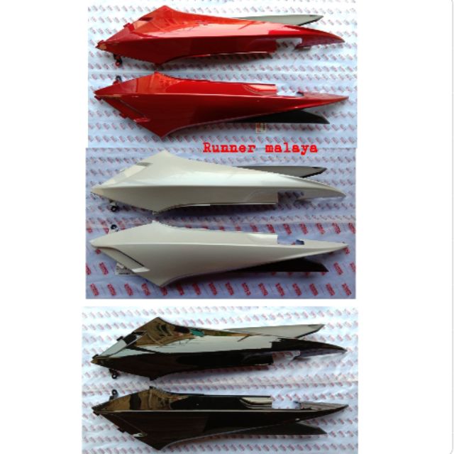 SIDE COVER BELAKANG KEPAK COVERSET YAMAHA X1R 135 [ORIGINAL] | Shopee ...