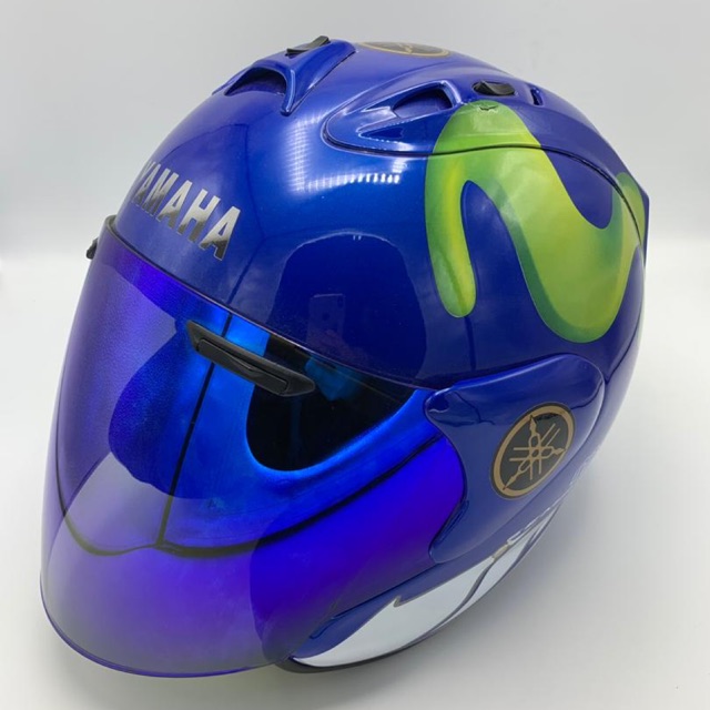YAMAHA MOVISTAR HELMET (LIMITED EDITION) | Shopee Malaysia