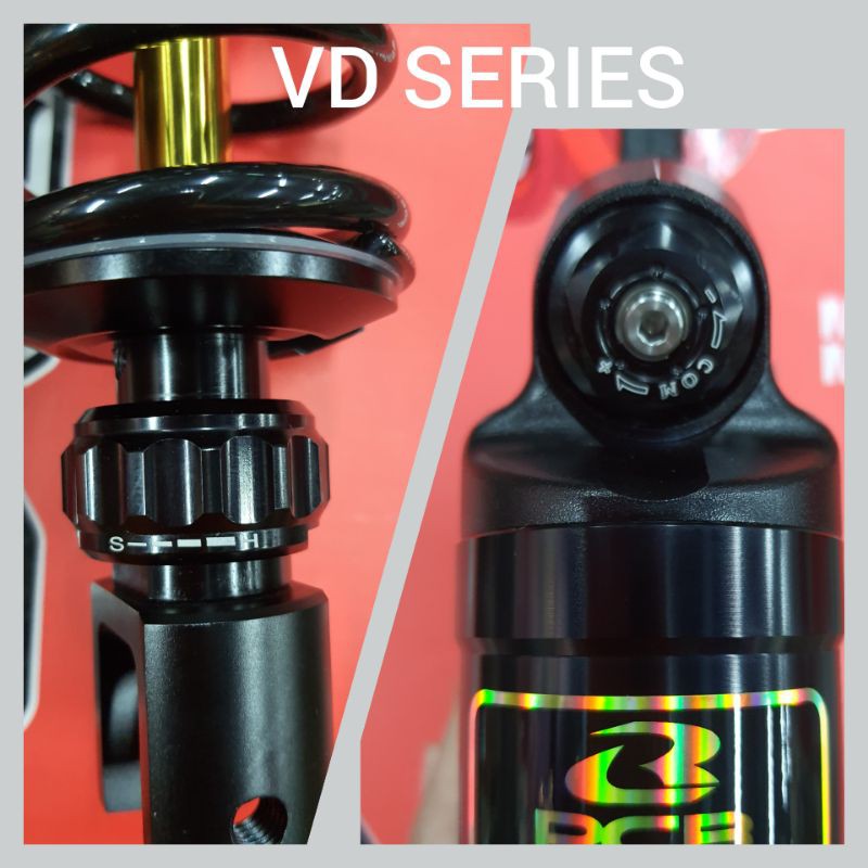 ABSORBER RCB VD SERIES XMAX/NVX/NMAX/VARIO/ADV150/RT3/FORZA/SR GT200 ...