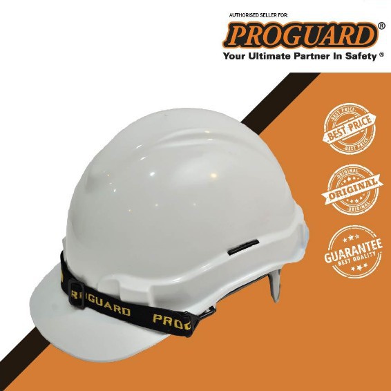 PROGUARD Industrial Safety Helmet (White) | Shopee Malaysia