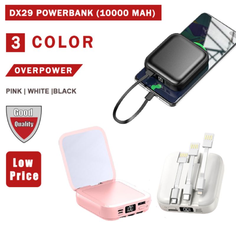 DX29 Korean Mirror Powerbank (10000MAH) (READY STOCK) | Shopee Malaysia