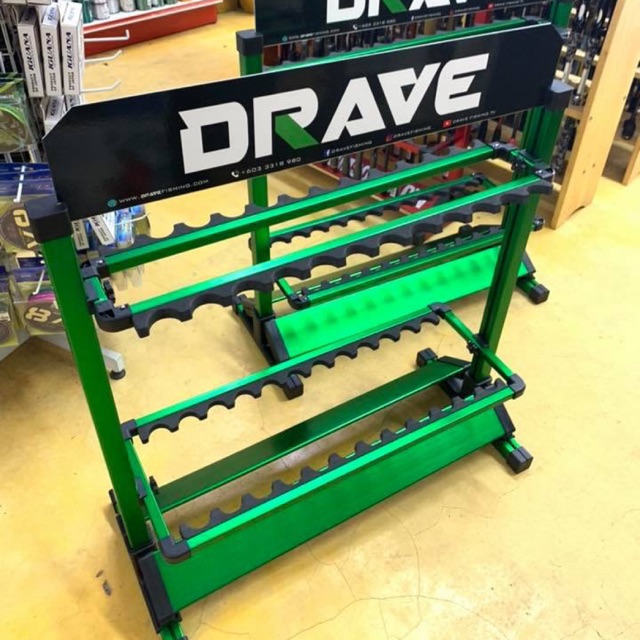 💚DRAVE 💚Aluminum Rod Rack (24pcs) | Shopee Malaysia
