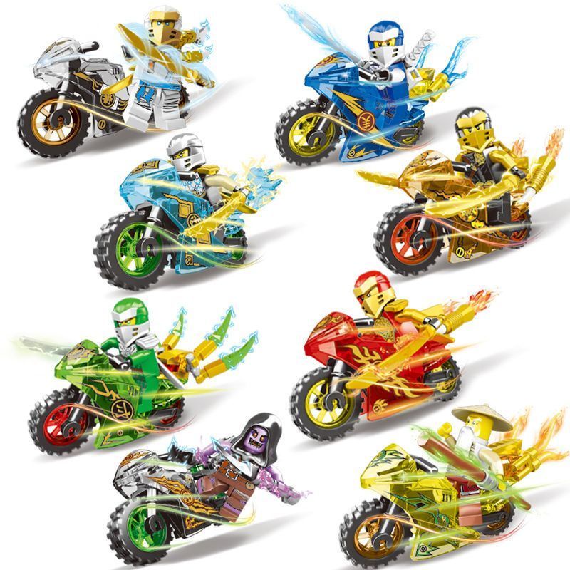 Ba002 Kay Jay zane sports motorbike ninja block toy | Shopee Malaysia