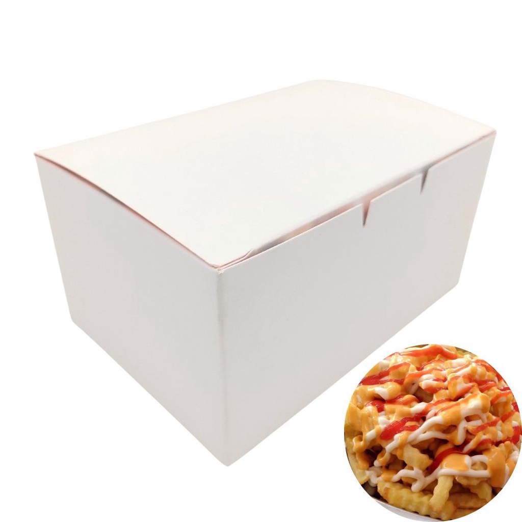 Paper Box LOW QUALITY | Snack Box | Rectangle Snack Box | Lunch Set ...