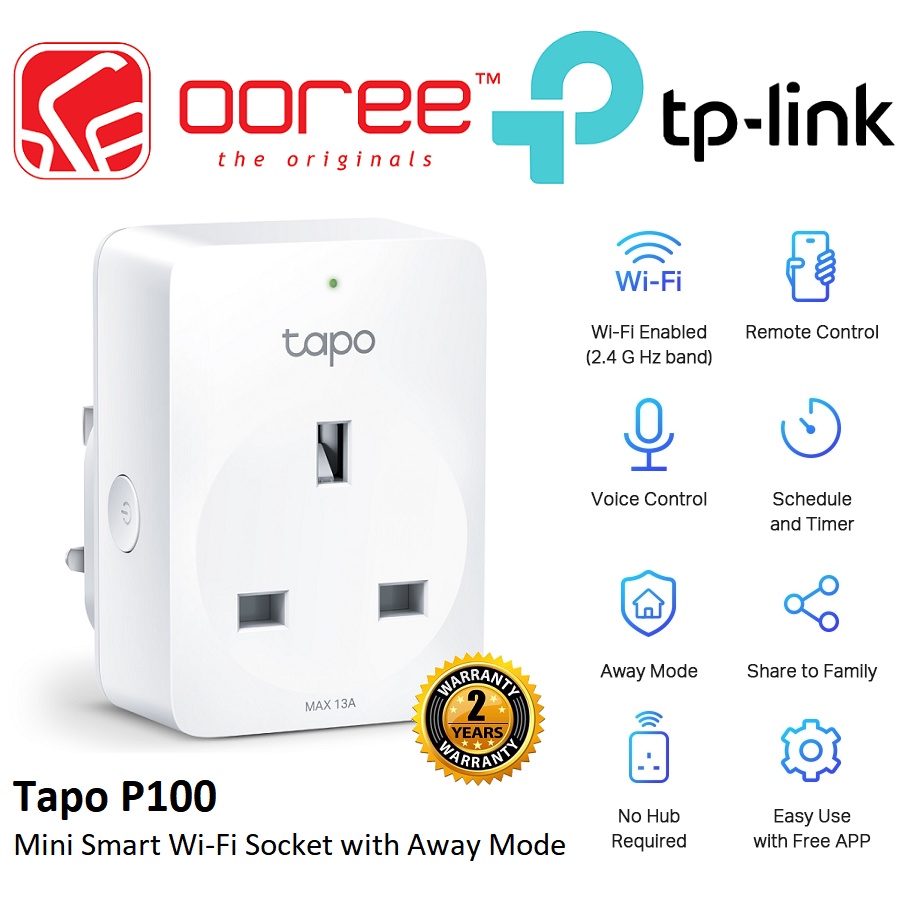 TP-LINK TAPO P100 / P110 / P110M MINI SMART WI-FI SOCKET PLUG WITH ...