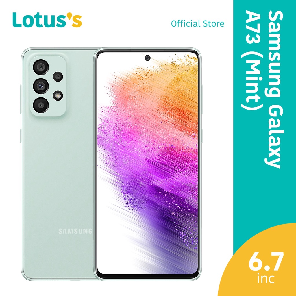 Samsung Galaxy A73 5G Smartphone (8GB RAM+256GB ROM) [Mint / White ...