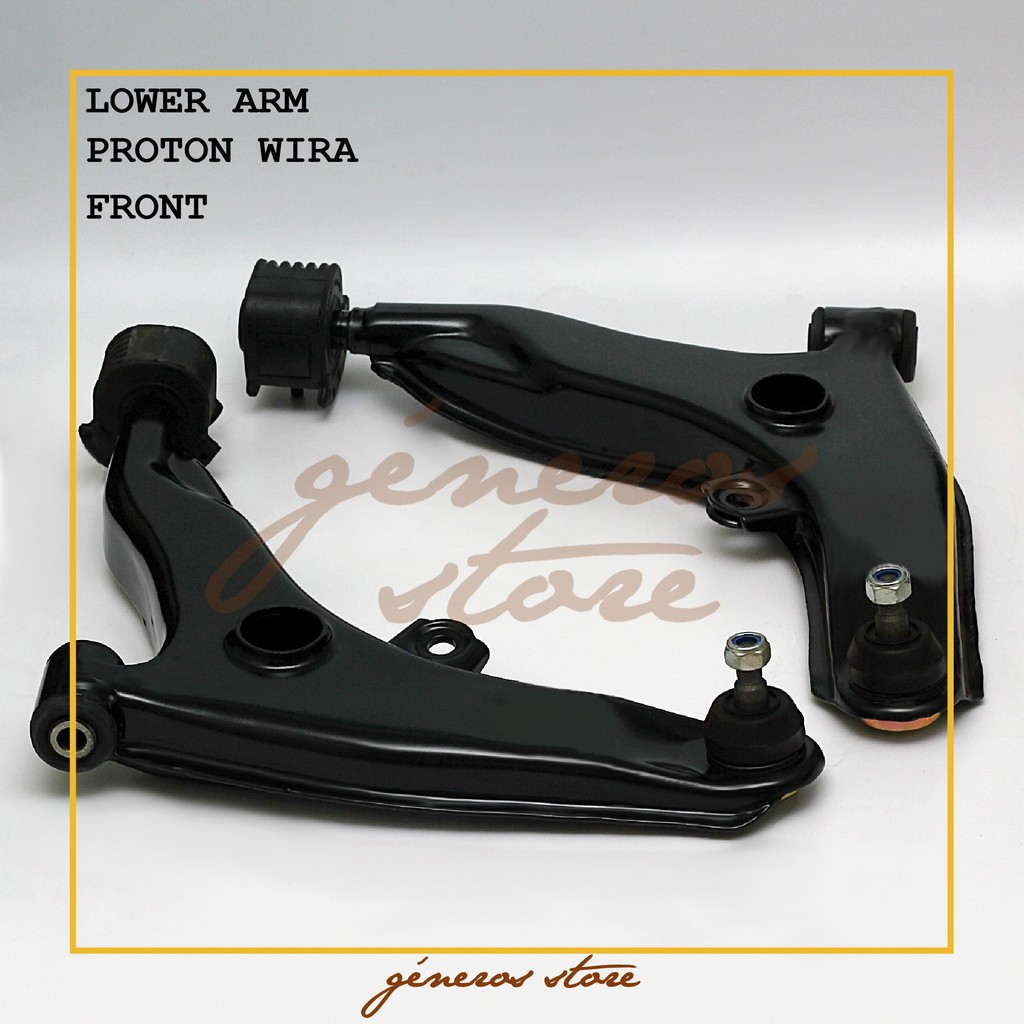 PROTON WIRA LOWER ARM ASSY (FRONT LEFT RIGHT) LH RH | Shopee Malaysia