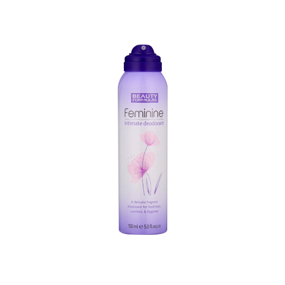 Beauty Formulas Feminine Intimate Deodorant Spray 150ml | Shopee Malaysia