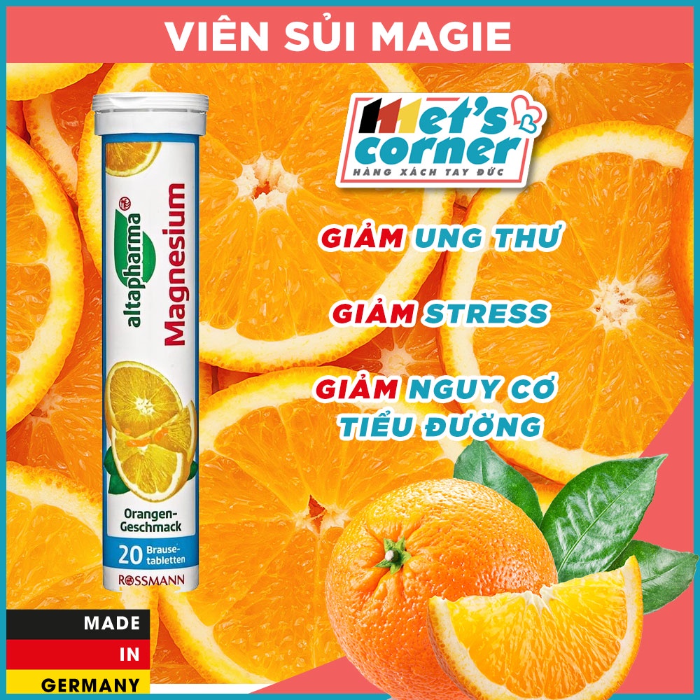 Altapharma Magnesium Effervescent Tablets, 20 Tablets | Shopee Malaysia