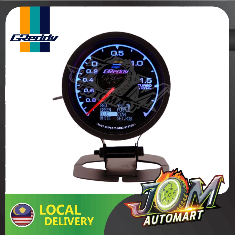GReddy Meter (34 Colours) 60mm OEM Digital Meter Gauge (Water Oil Temp ...