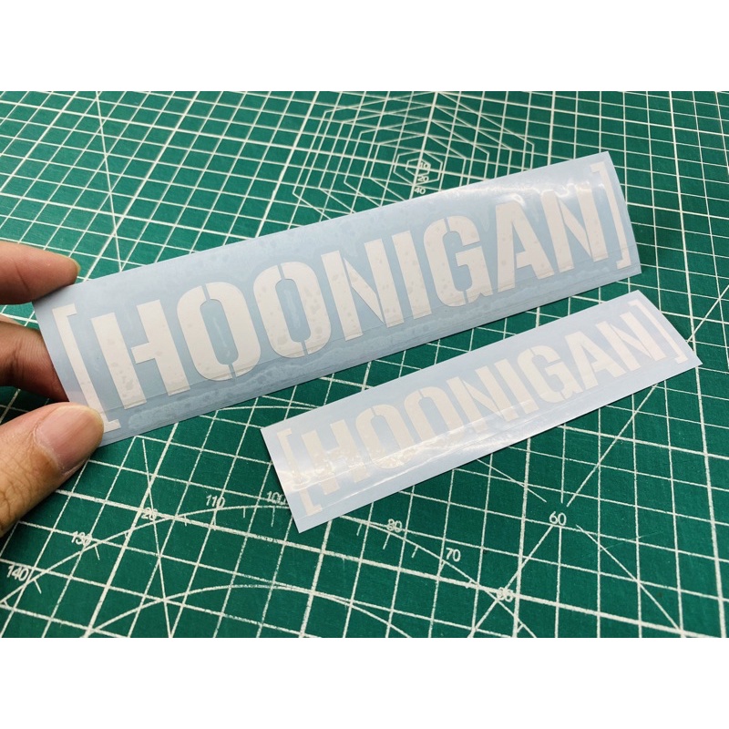 Car Sticker HOONIGAN Honda Toyota Nissan Myvi Perodua Proton CIVIC EVO ...