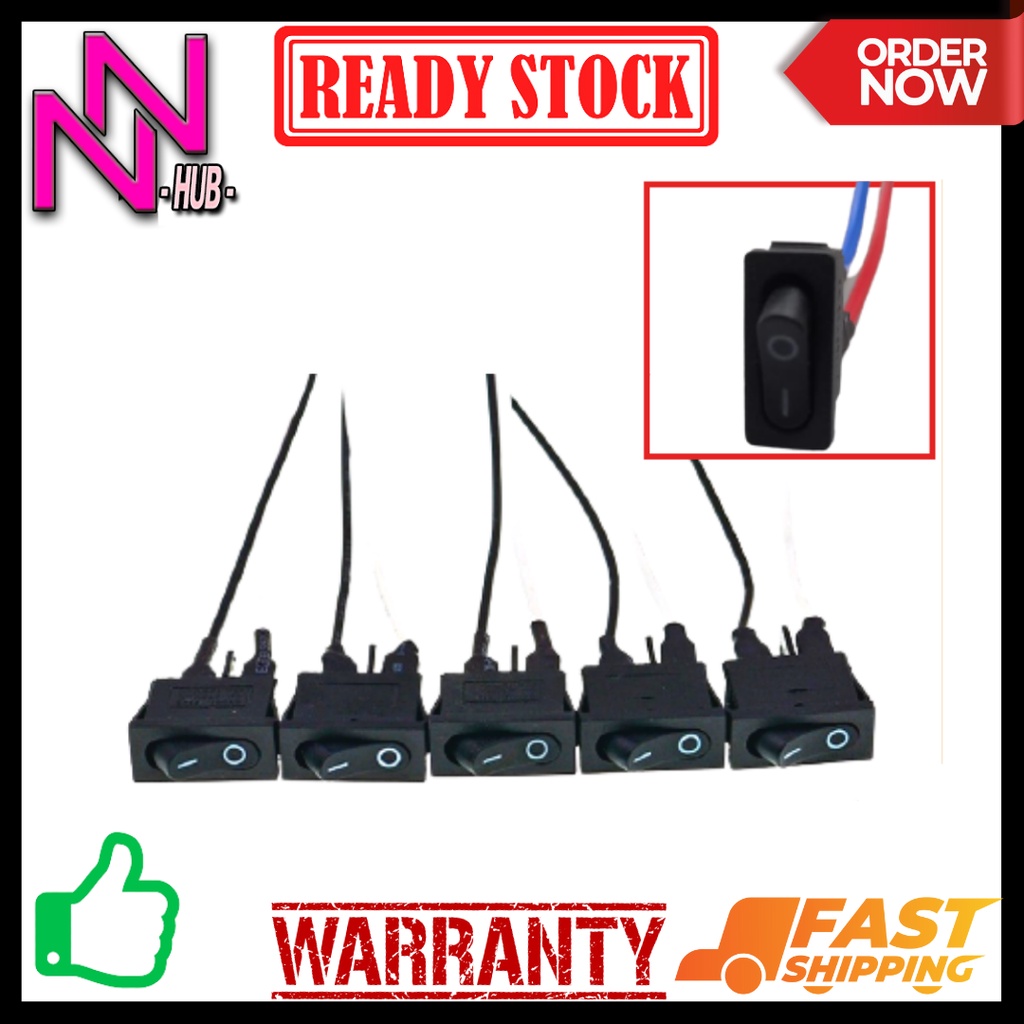 Switch On Off Push Button Universal 12V | Shopee Malaysia