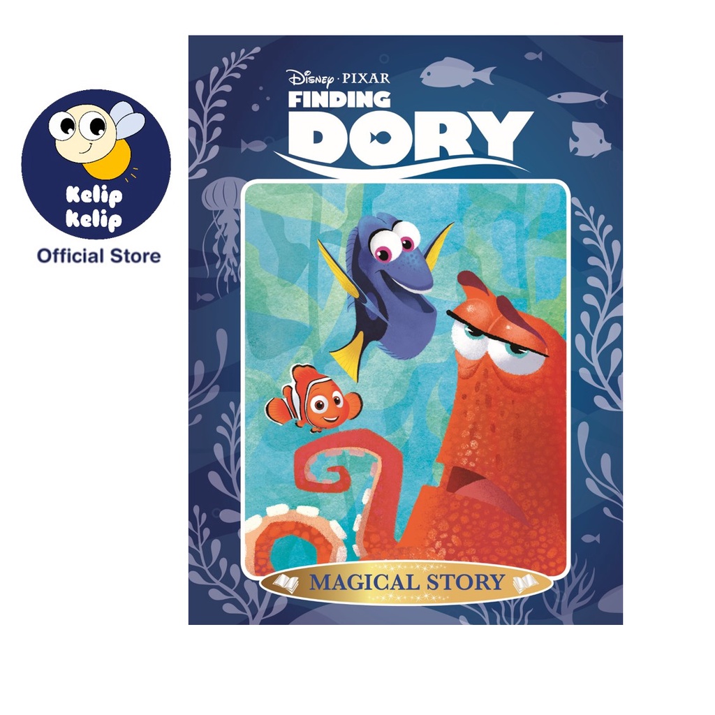 Disney Pixar Finding Dory Magical Hardcover Story Book for Kids to Read ...