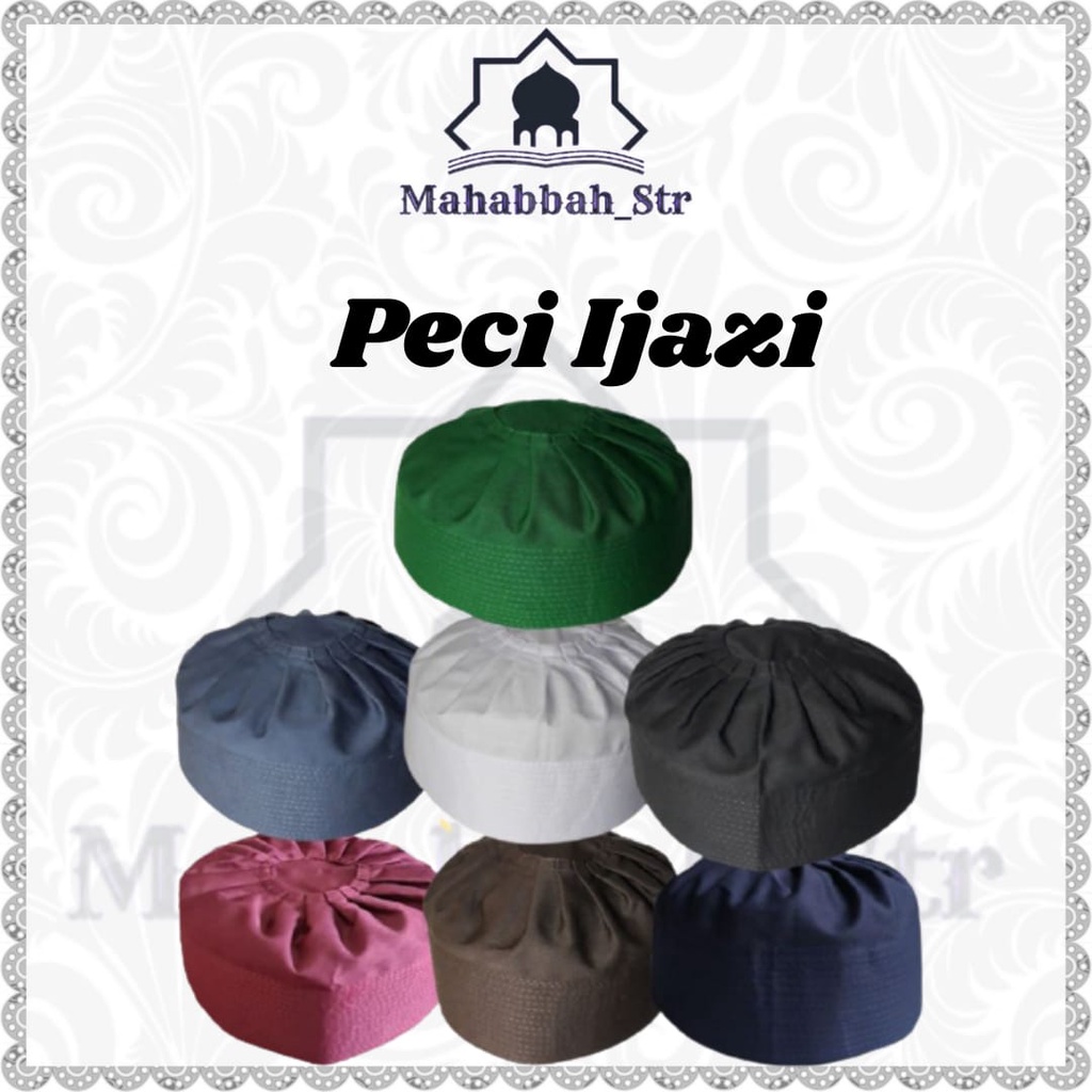 Cap Caliber | Ijaji Skullcap songkok Cap | Habib's Cap | Cap Caliber | Cap | Adult Cap | Songkok ...