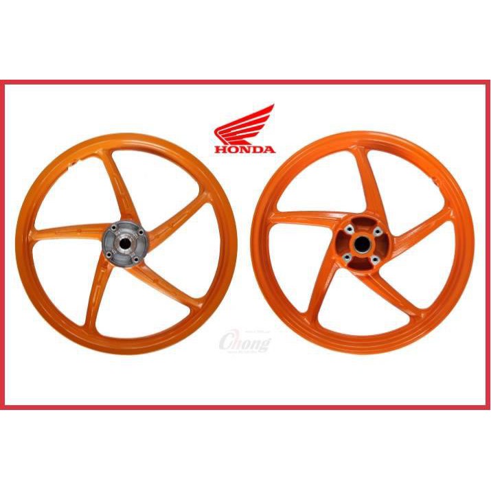 Sport Rim Honda Wave Dash V2 (Double Disc) Repsol (Front-1.85x17/Rear-1 ...