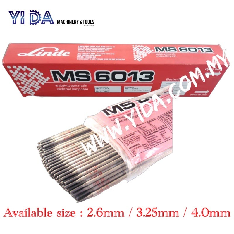 Linde Mox Kobelco - MS6013 Electrode Rod Welding Rod - 1 Kg ( 2.6mm | 3 ...